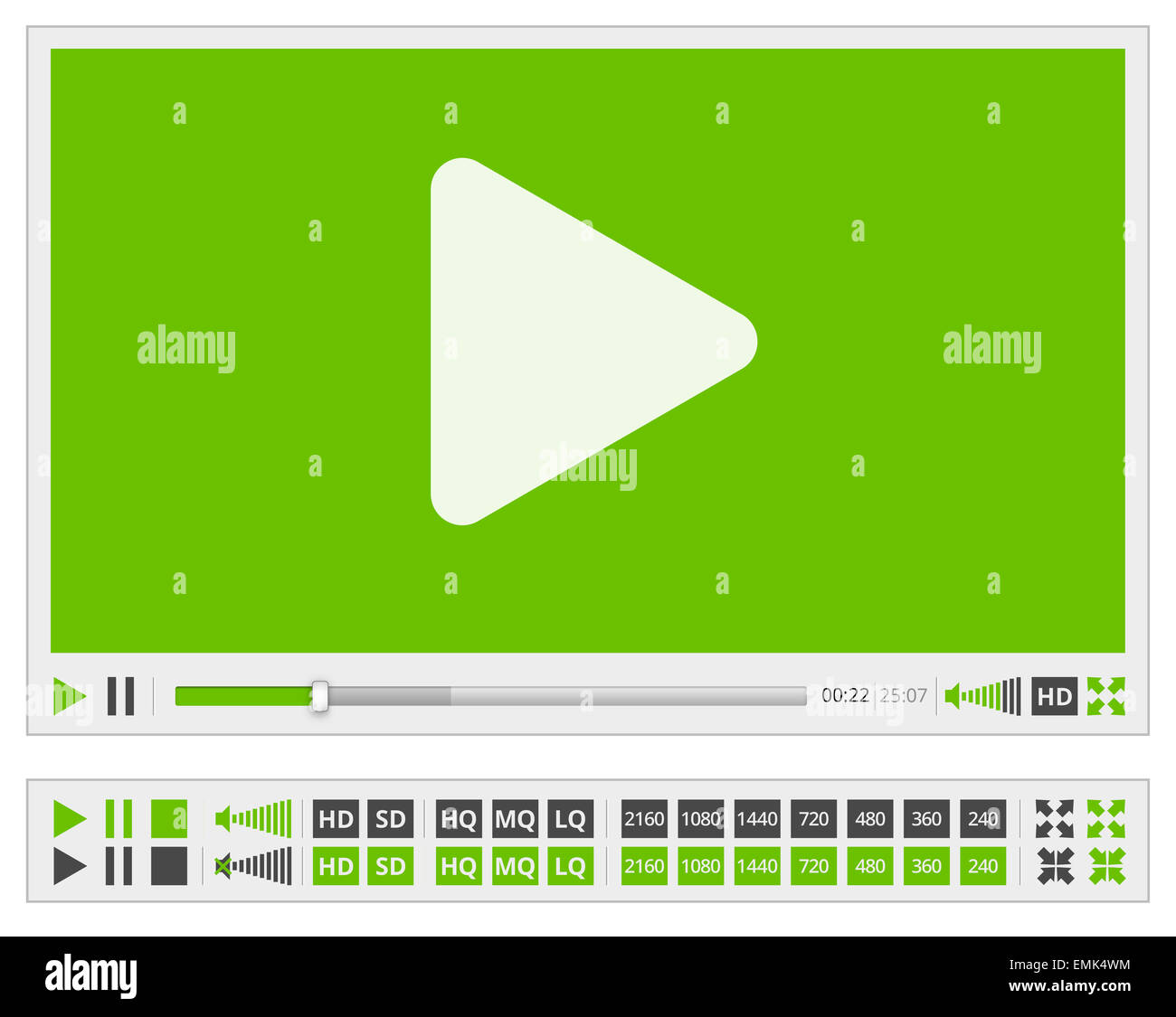 Music player computer screen hi-res stock photography and images - Alamy