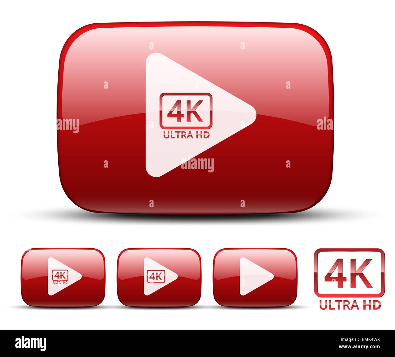 High definition video icon hi-res stock photography and images - Alamy