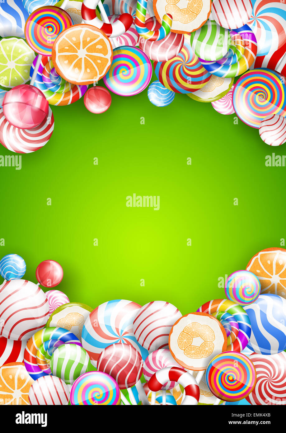 Lollipop vector hi-res stock photography and images - Alamy