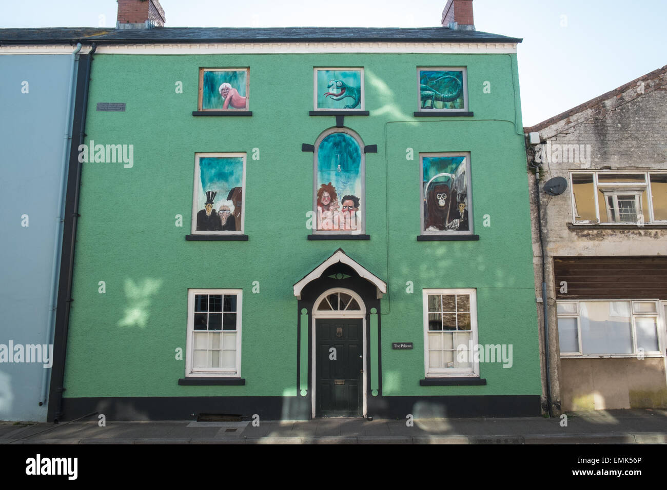 Town House with illustrations by cartoonist Martin Rowson during ...