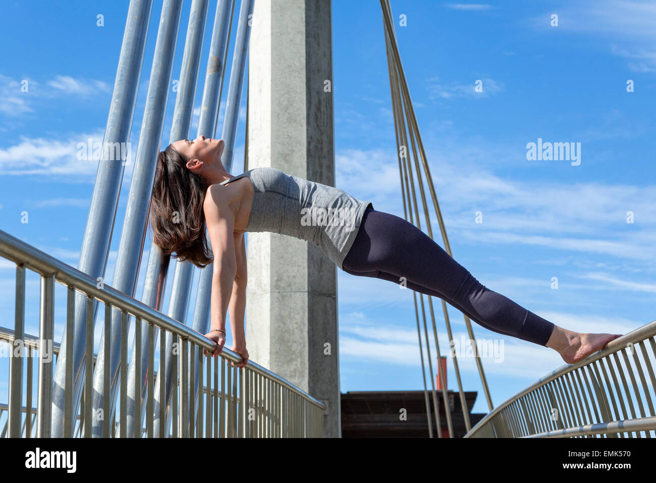 Reverse plank posture hi-res stock photography and images - Alamy