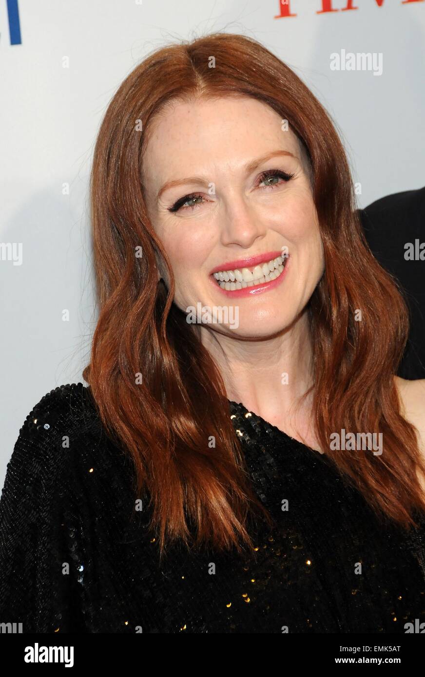 New York, NY, USA. 21st Apr, 2015. Julianne Moore at arrivals for TIME ...