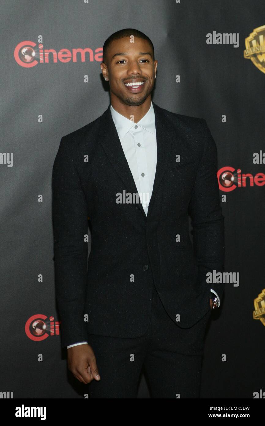 Las Vegas, NV, USA. 21st Apr, 2015. Michael B. Jordan in attendance for ...