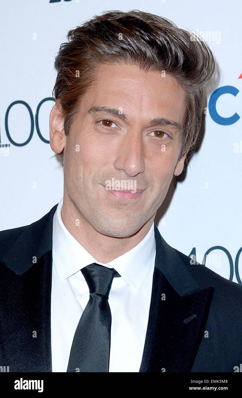 New York, NY, USA. 21st Apr, 2015. David Muir at arrivals for TIME 100 ...