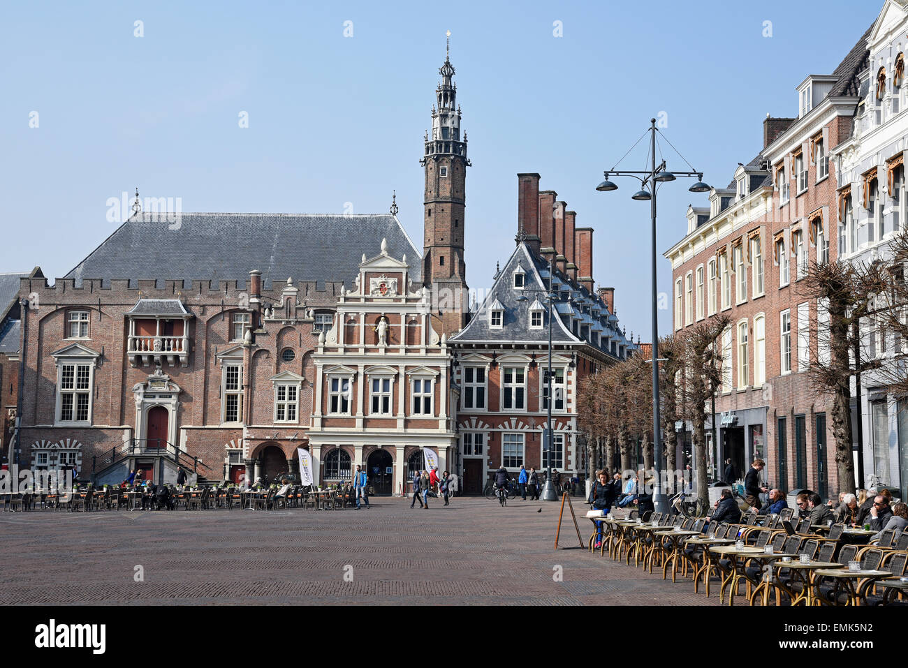 Haarlem grote markt hi-res stock photography and images - Alamy