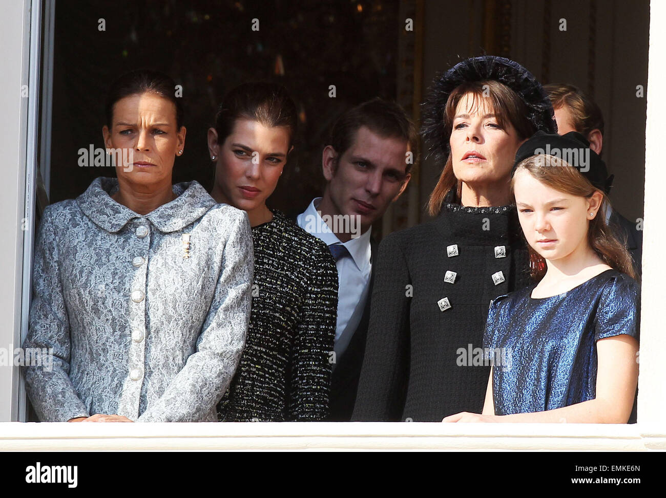 Princess Caroline Princess Stephanie Monaco High Resolution Stock ...