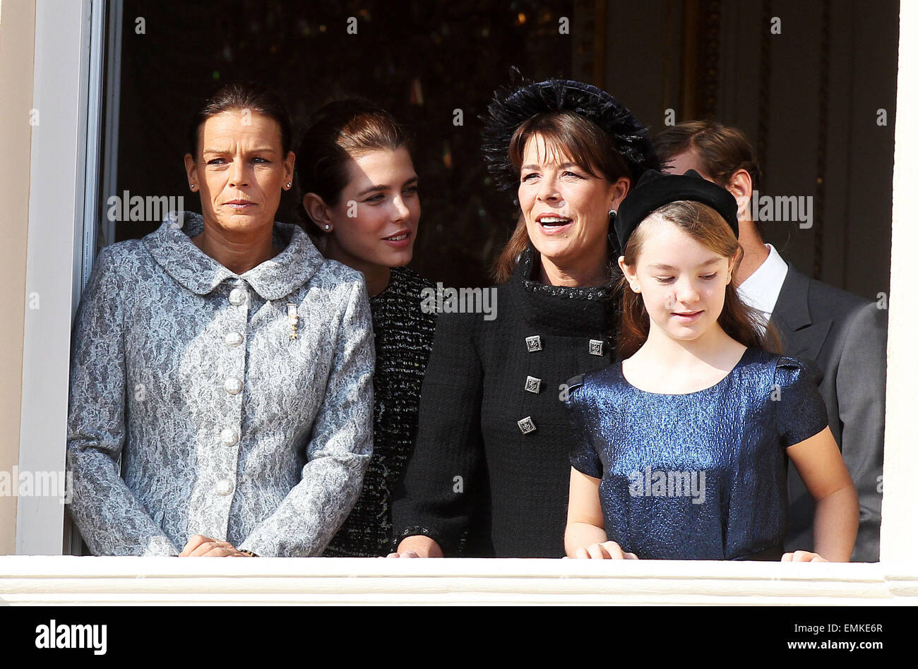 Princess Caroline Princess Stephanie Monaco High Resolution Stock ...