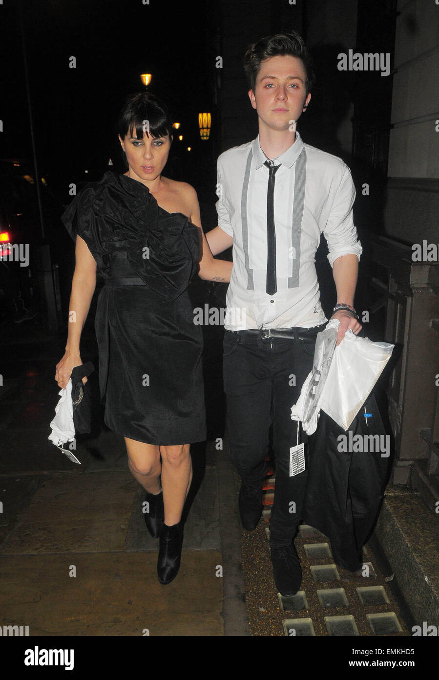Sadie Frost And Son Finlay Kemp High Resolution Stock Photography and ...