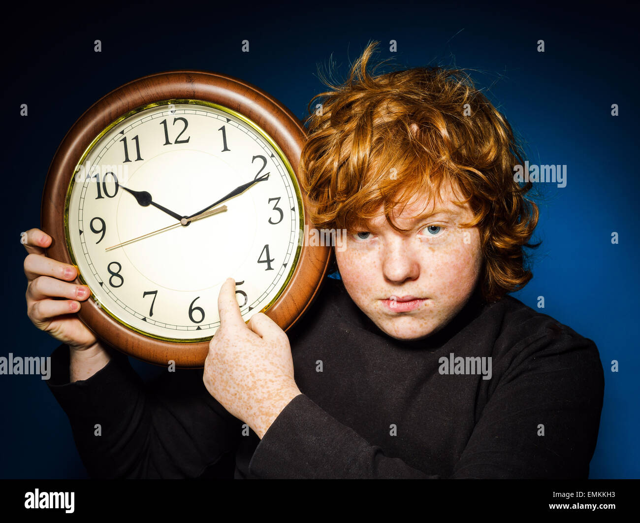Checking time teen boy hi-res stock photography and images - Alamy