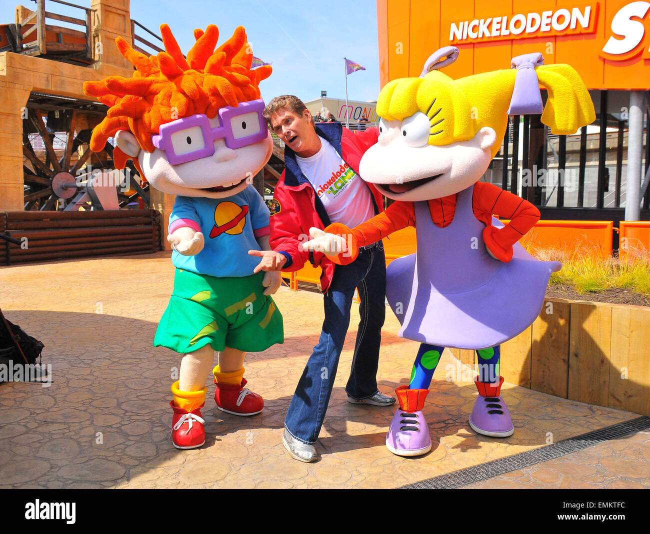 Nickelodeon Land Blackpool Pleasure High Resolution Stock Photography ...