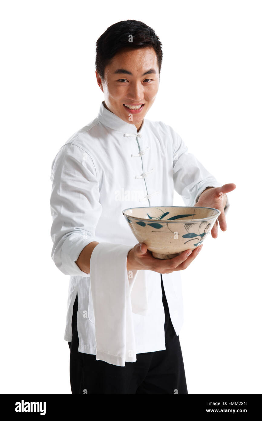 Dressed in traditional costumes of the waiter Stock Photo - Alamy