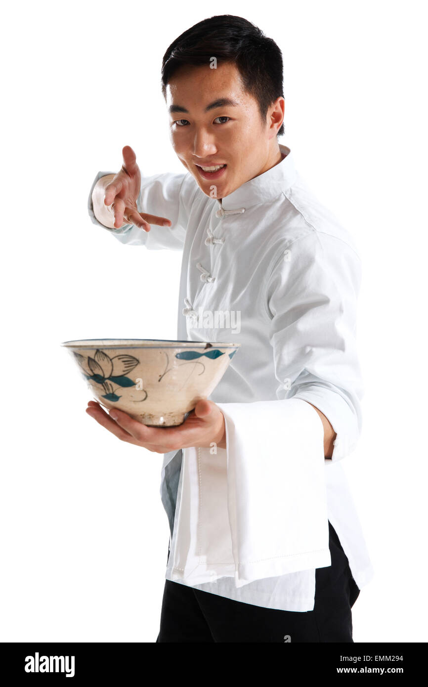 Dressed in traditional costumes of the waiter Stock Photo - Alamy