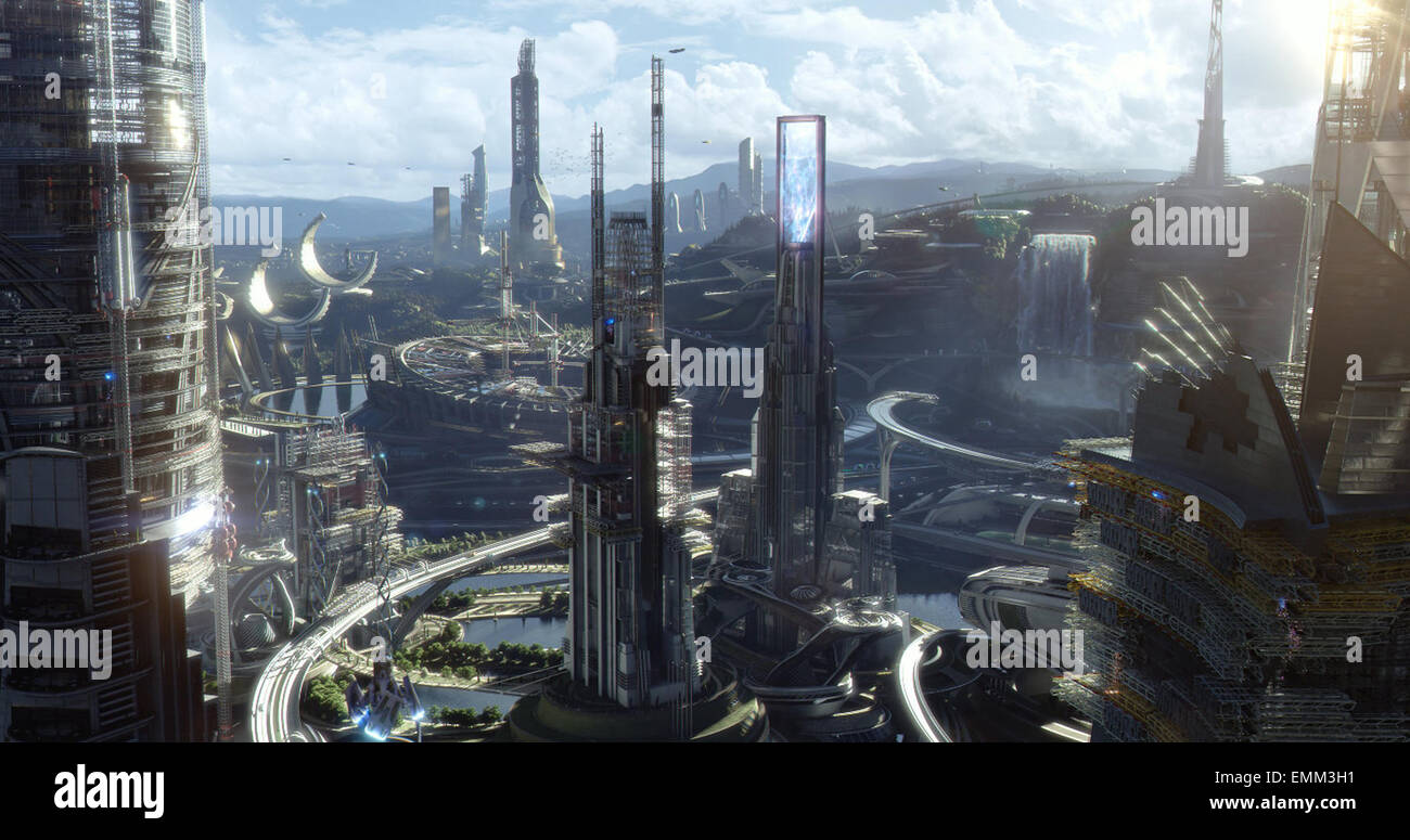 Tomorrowland (titled Disney Tomorrowland: A World Beyond in the United ...