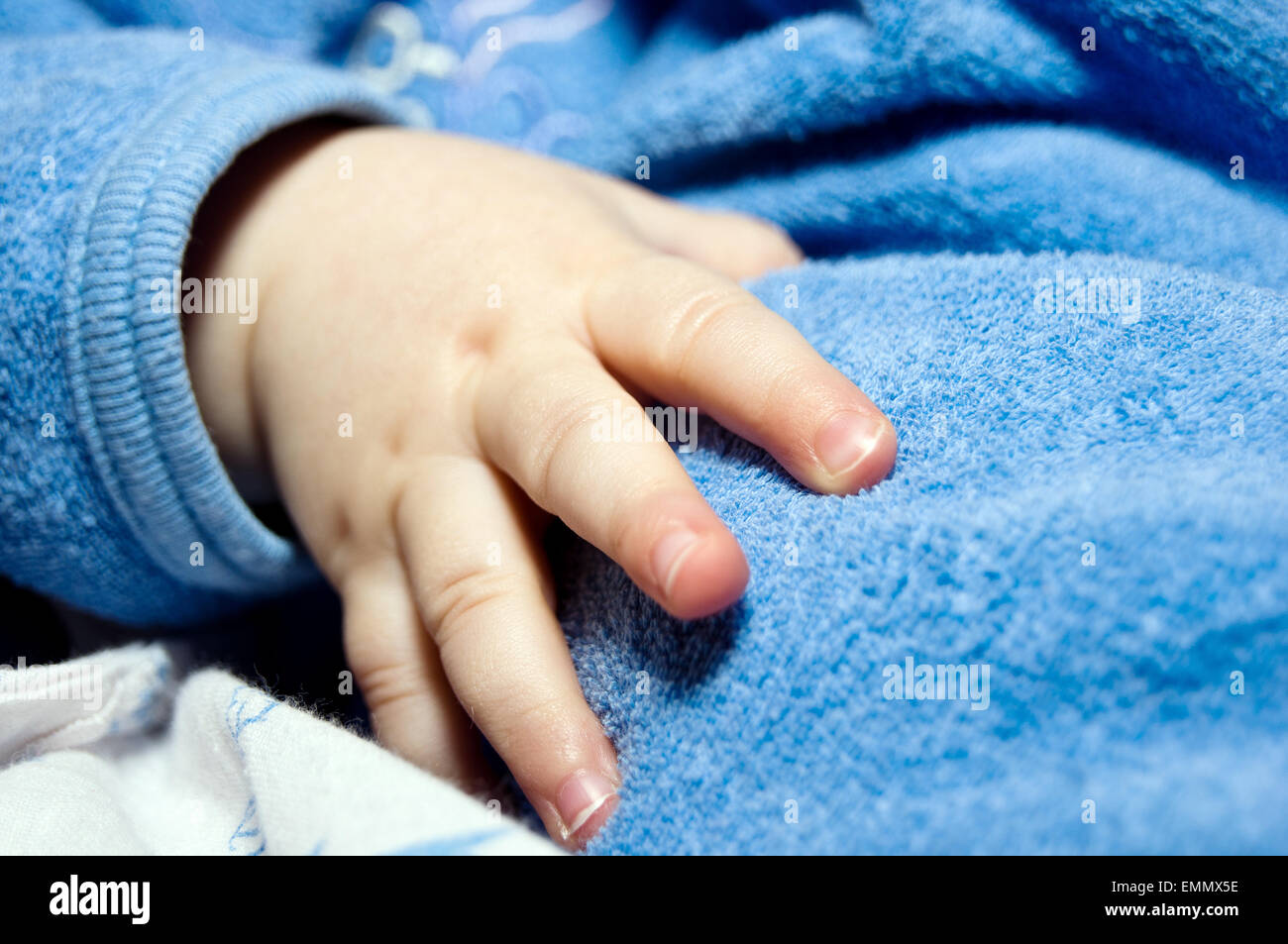 Soul-stirring adorable child's hand close-up Stock Photo - Alamy