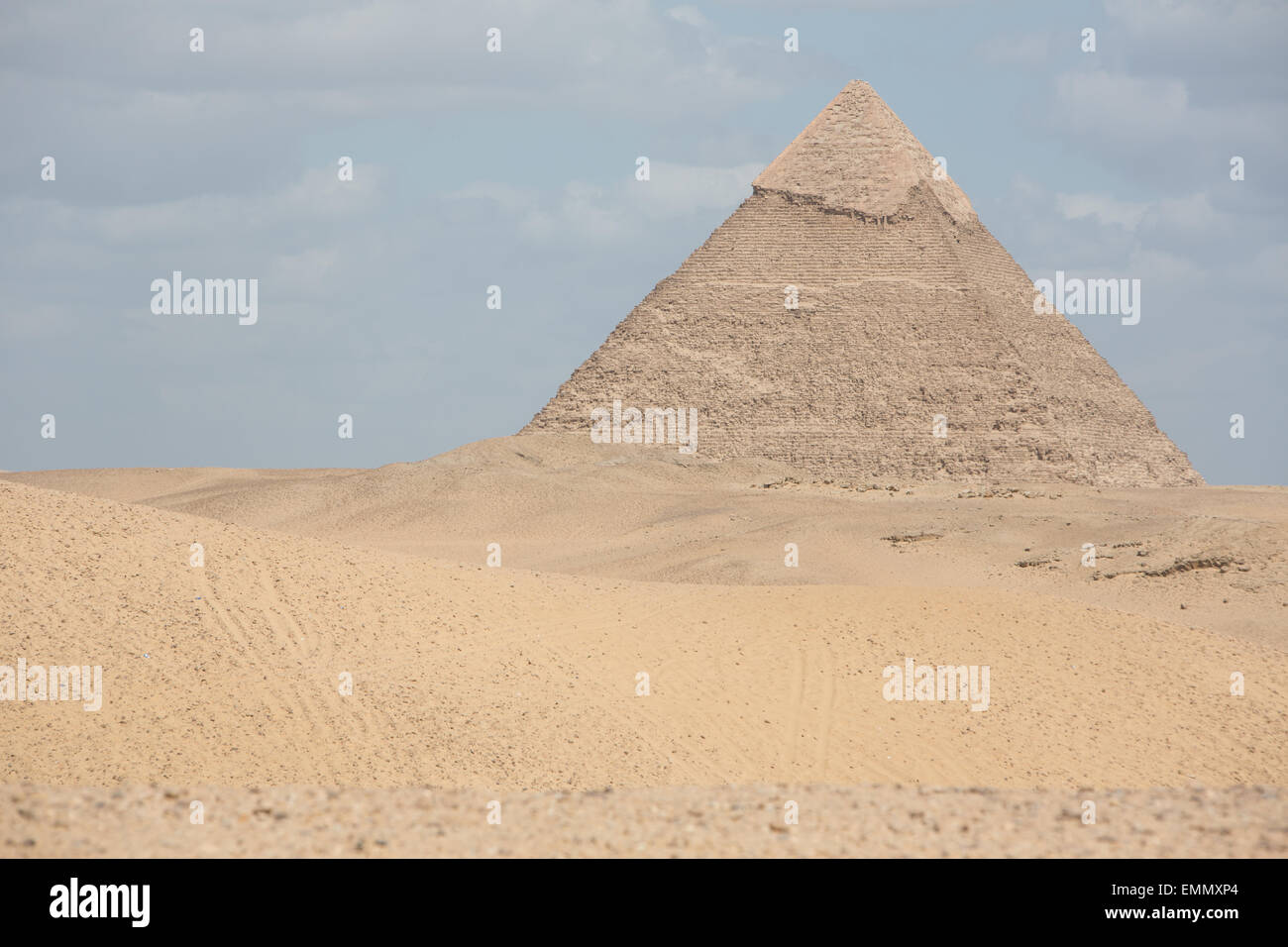 The Pyramids of Giza, near Cairo, in Egypt Stock Photo - Alamy