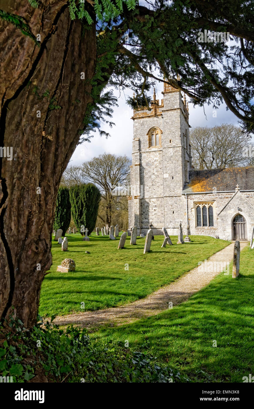 Affpuddle in Dorset, England with 13th century church locates George ...