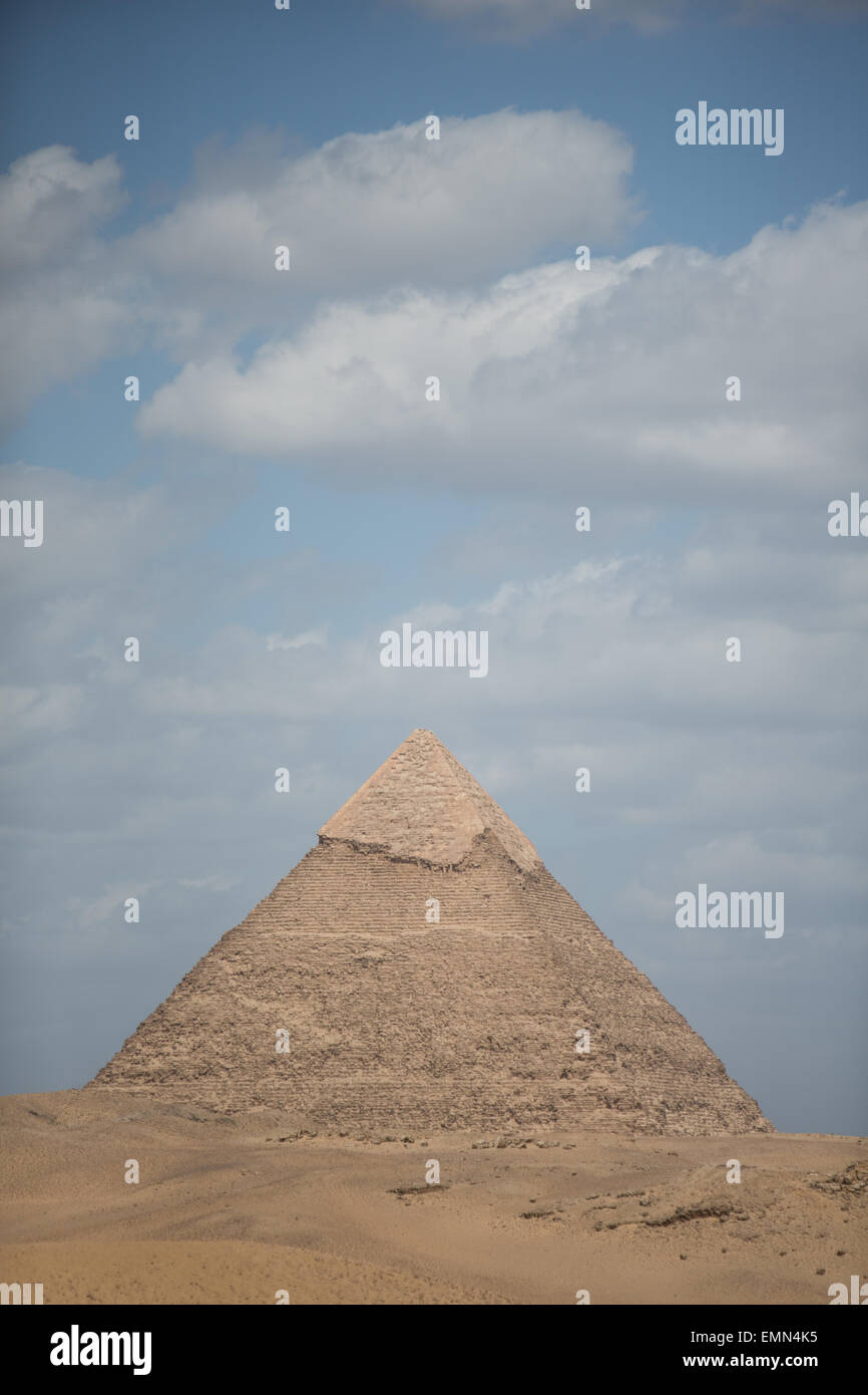 The Pyramids of Giza, near Cairo, in Egypt Stock Photo - Alamy