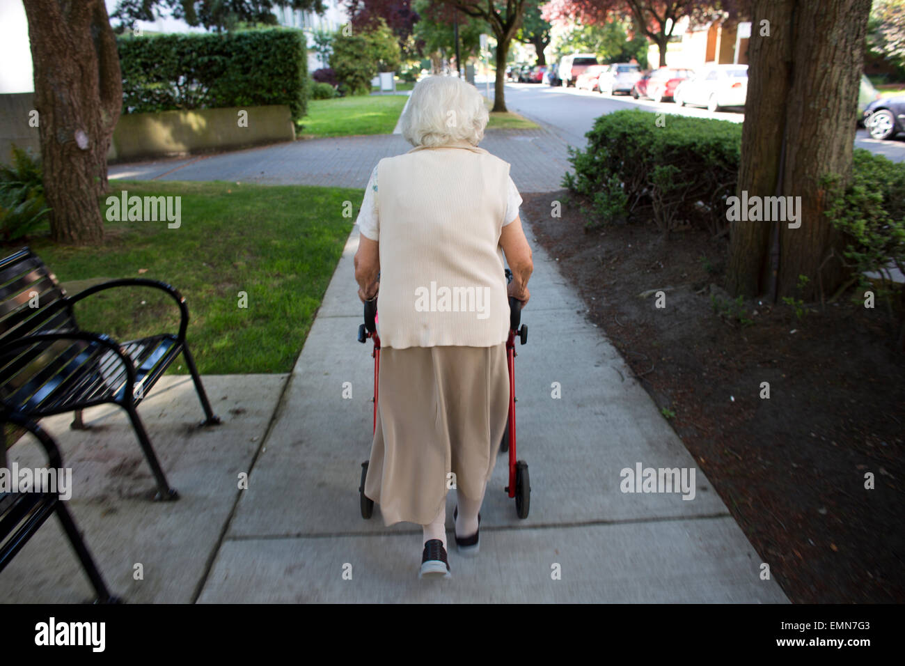 Elderly canadian woman hi-res stock photography and images - Alamy