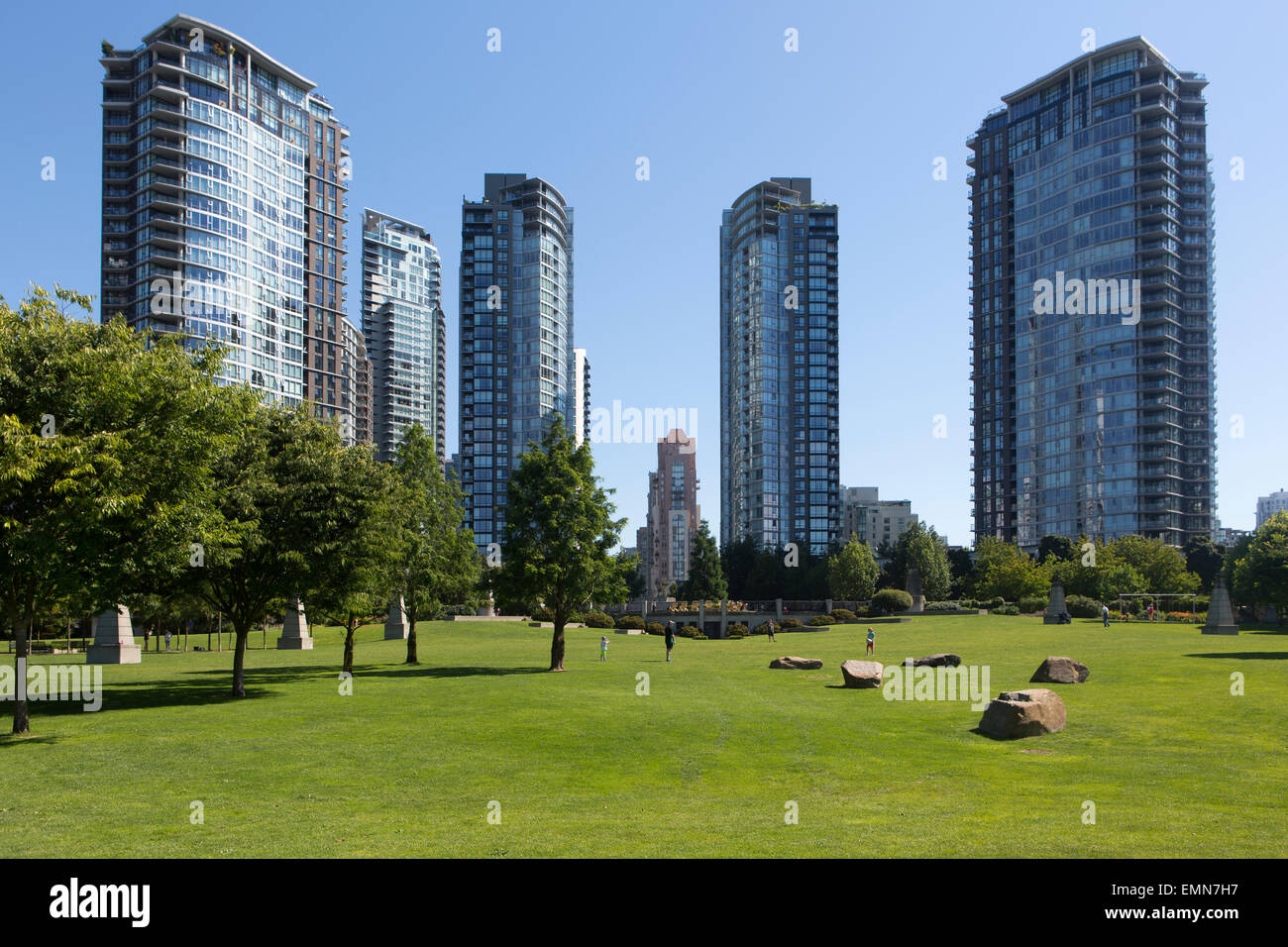 high rise in Vancouver city Stock Photo - Alamy