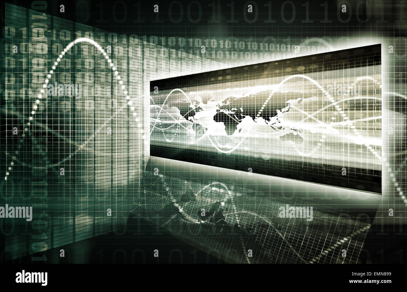 Ecommerce Digital Background with Binary Transaction Data Stock Photo ...