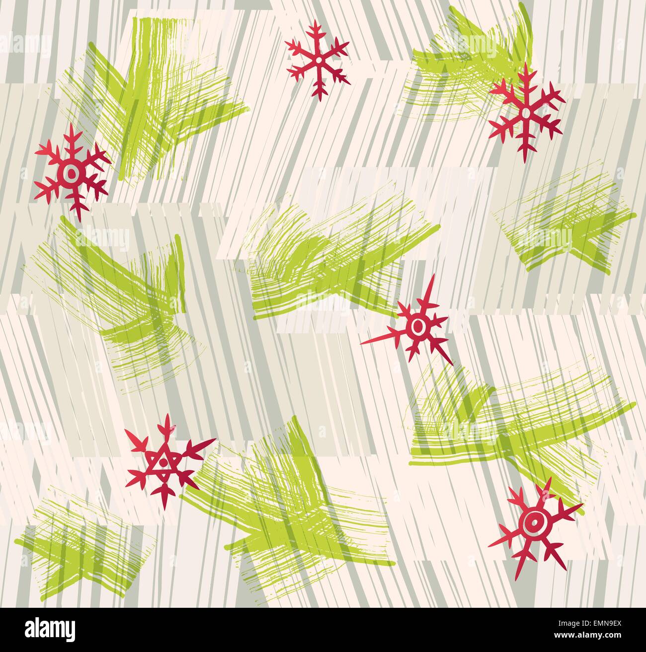 Christmas decorative seamless pattern Stock Vector Image & Art - Alamy