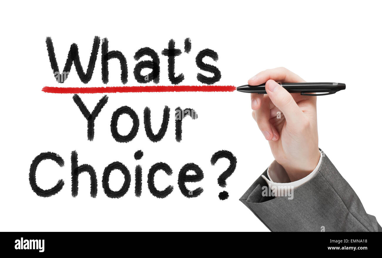 Success is a choice hi-res stock photography and images - Alamy