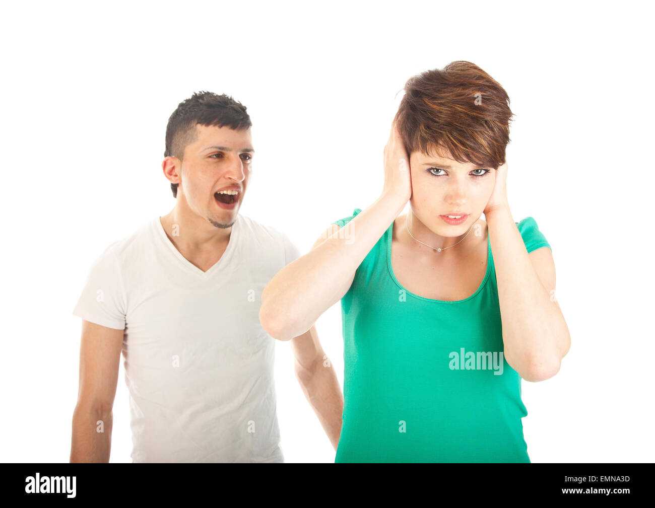 Angry young man shouting isolated hi-res stock photography and images ...