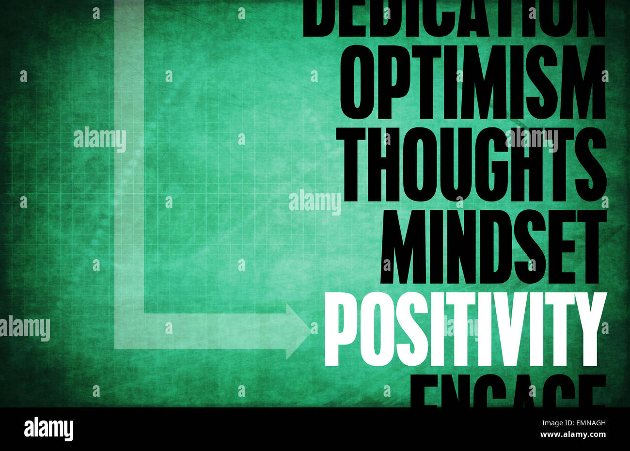 Positivity Core Principles as a Concept Abstract Stock Photo - Alamy
