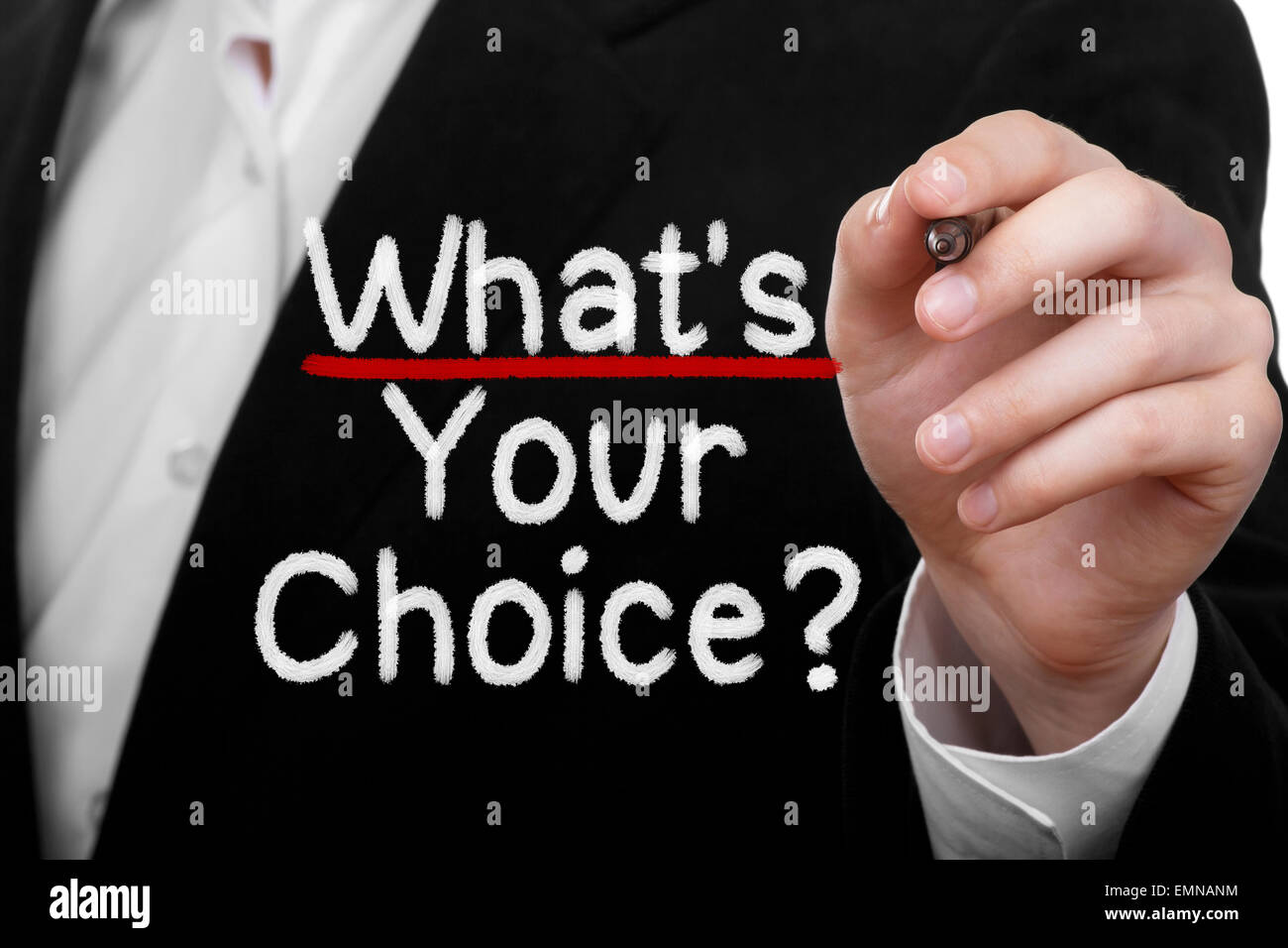 What Is Your Choice Stock Photo - Alamy