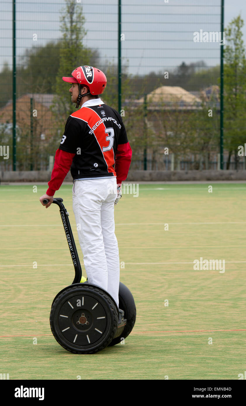 Segway Polo player Stock Photo - Alamy