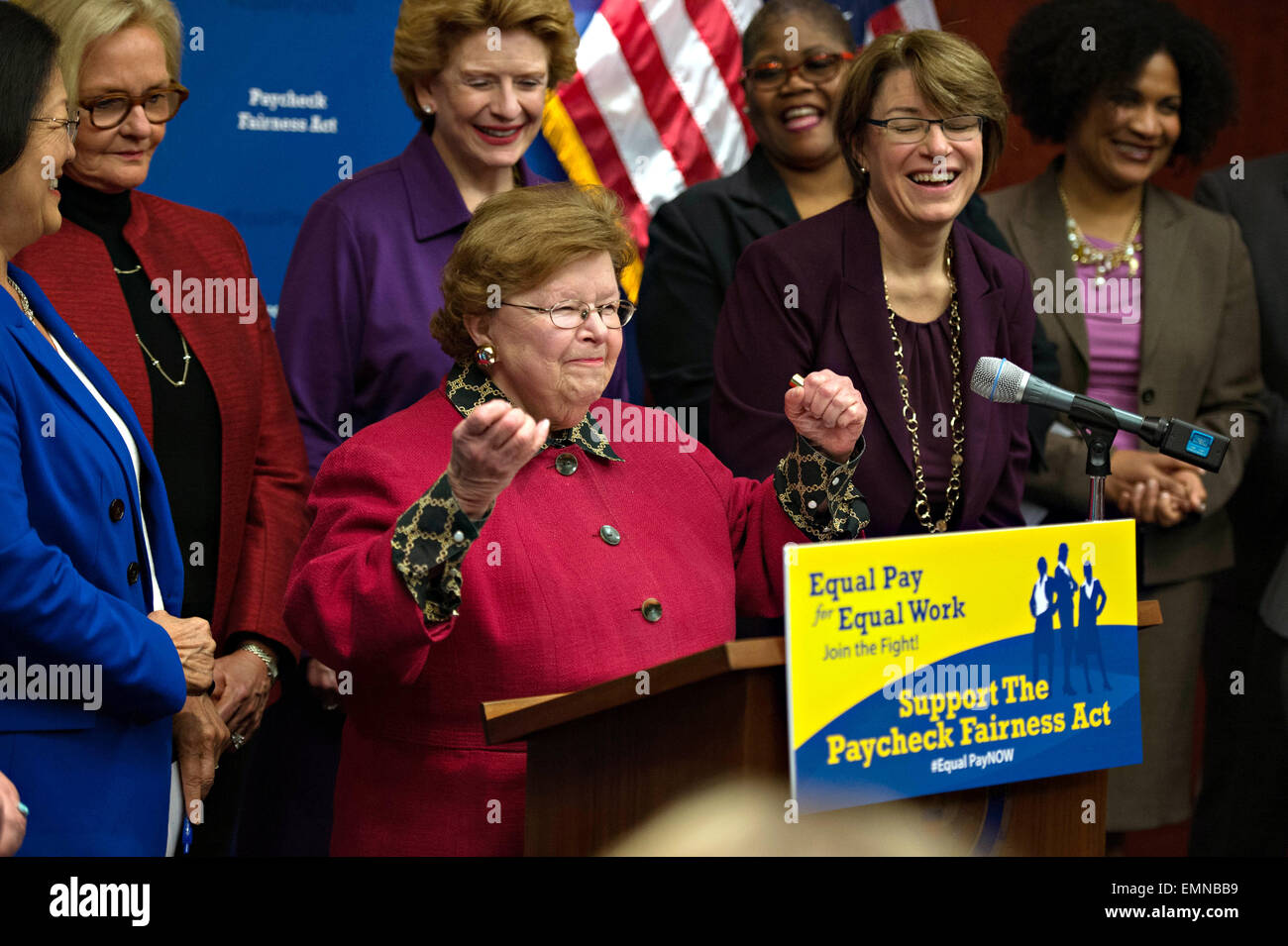 Barbara mikulski hi-res stock photography and images - Alamy