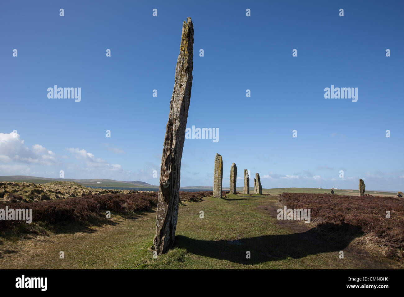 Ring of Brodgar (Brogar), 5,000year old Henge and stone circle, in ...