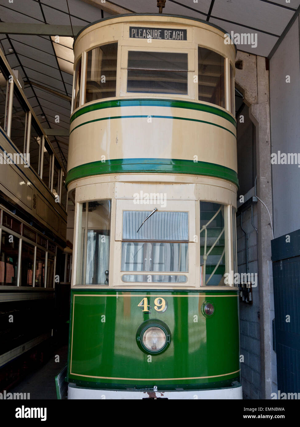 Historic blackpool tram hi-res stock photography and images - Alamy
