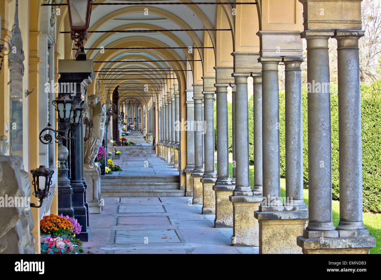 Zagreb mirogoj cemetery hi-res stock photography and images - Alamy
