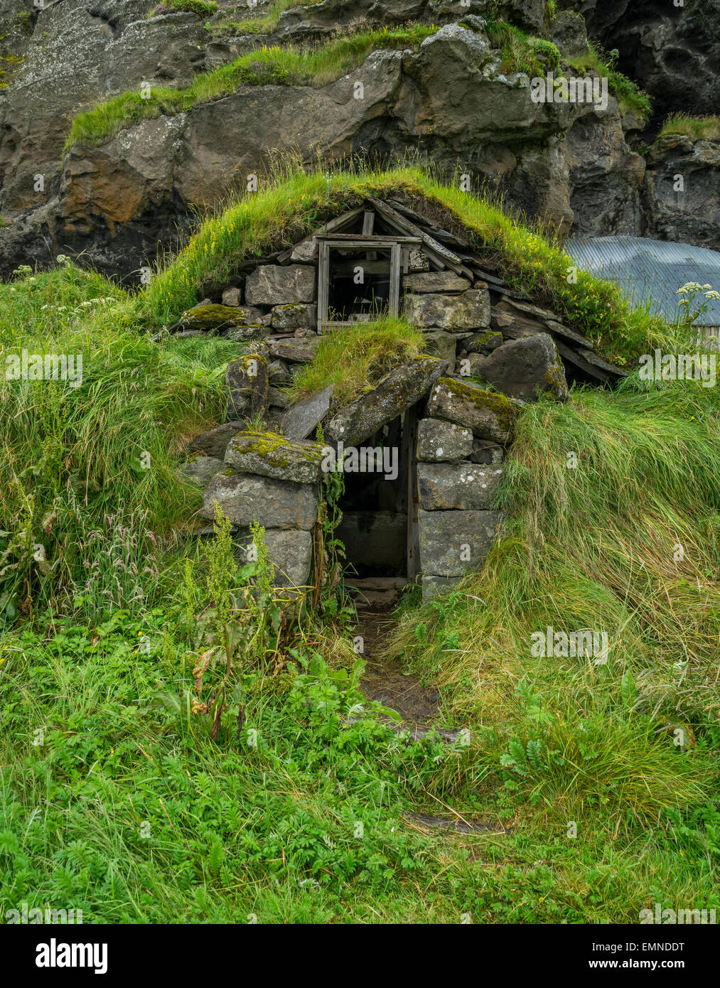 Turf farmhouse iceland hi-res stock photography and images - Alamy