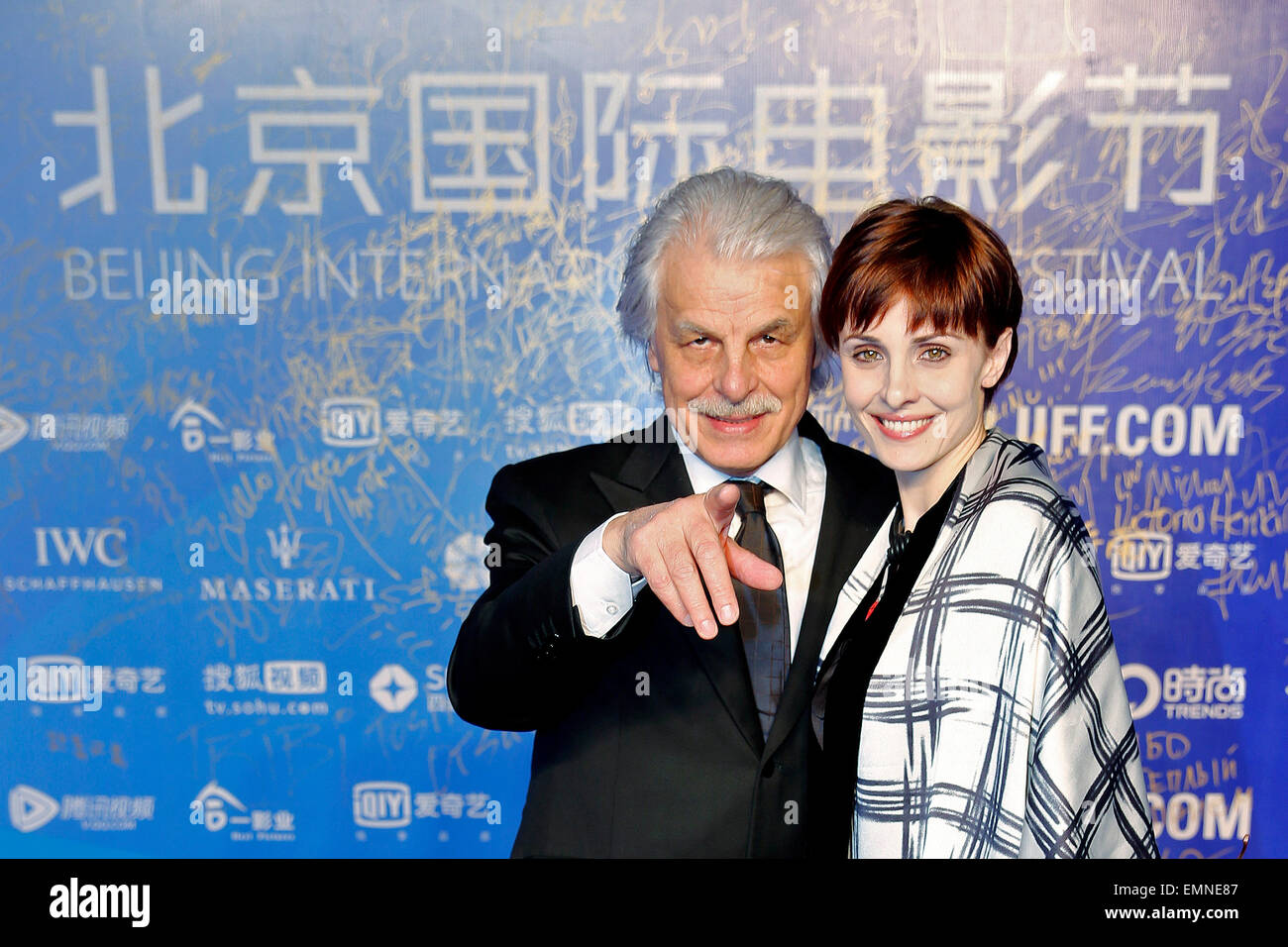 Federica vincenti and michele placido hi-res stock photography and ...