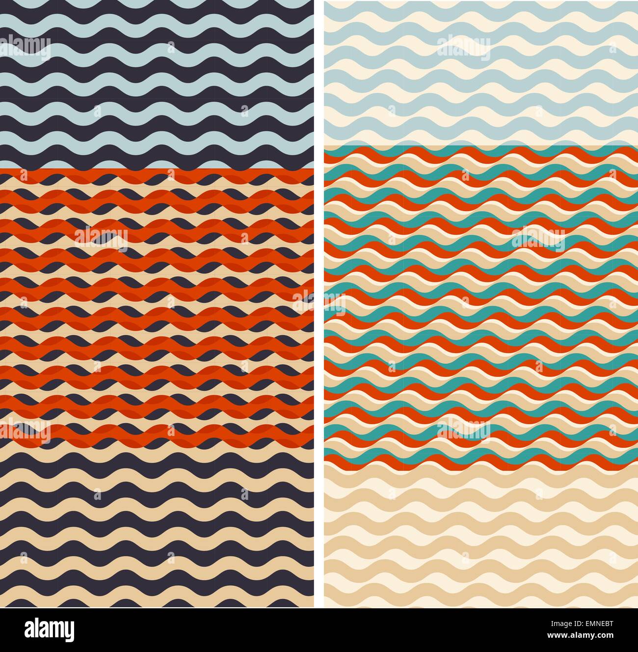 Set of geometric seamless pattern backgrounds Stock Vector Image & Art ...