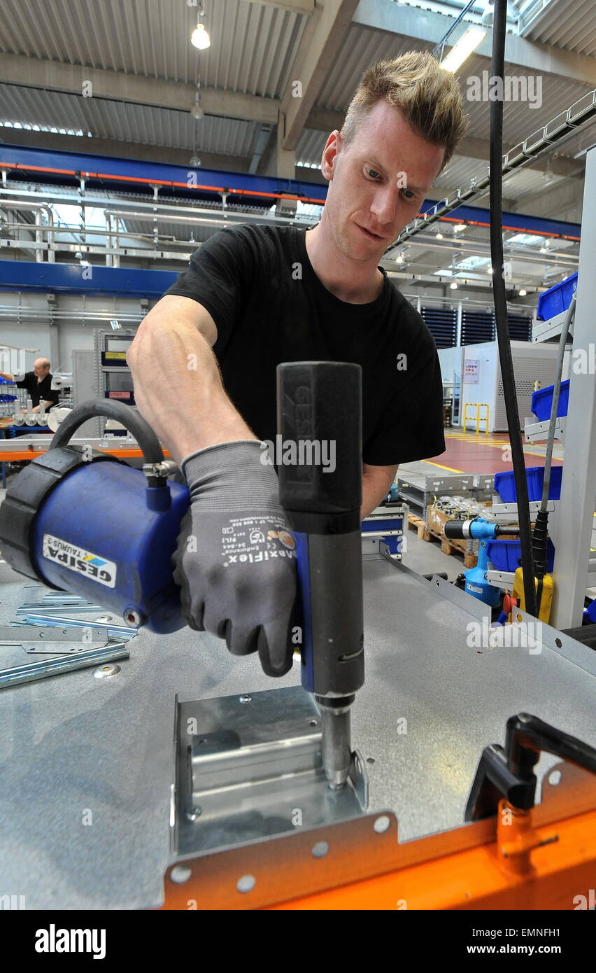 Brno, Czech Republic. 22nd Apr, 2015. ABB company, the international ...