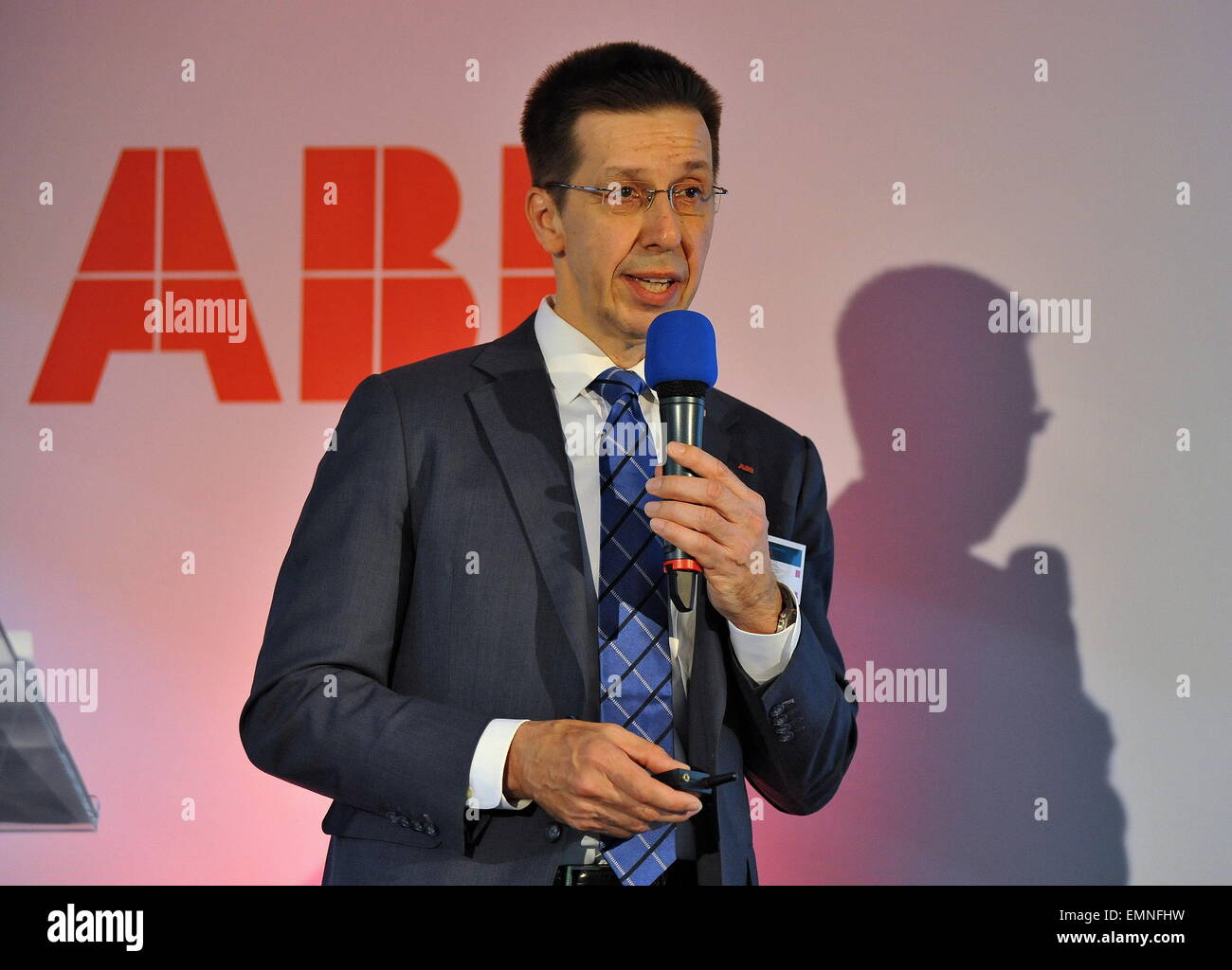 Brno, Czech Republic. 22nd Apr, 2015. ABB company, the international ...