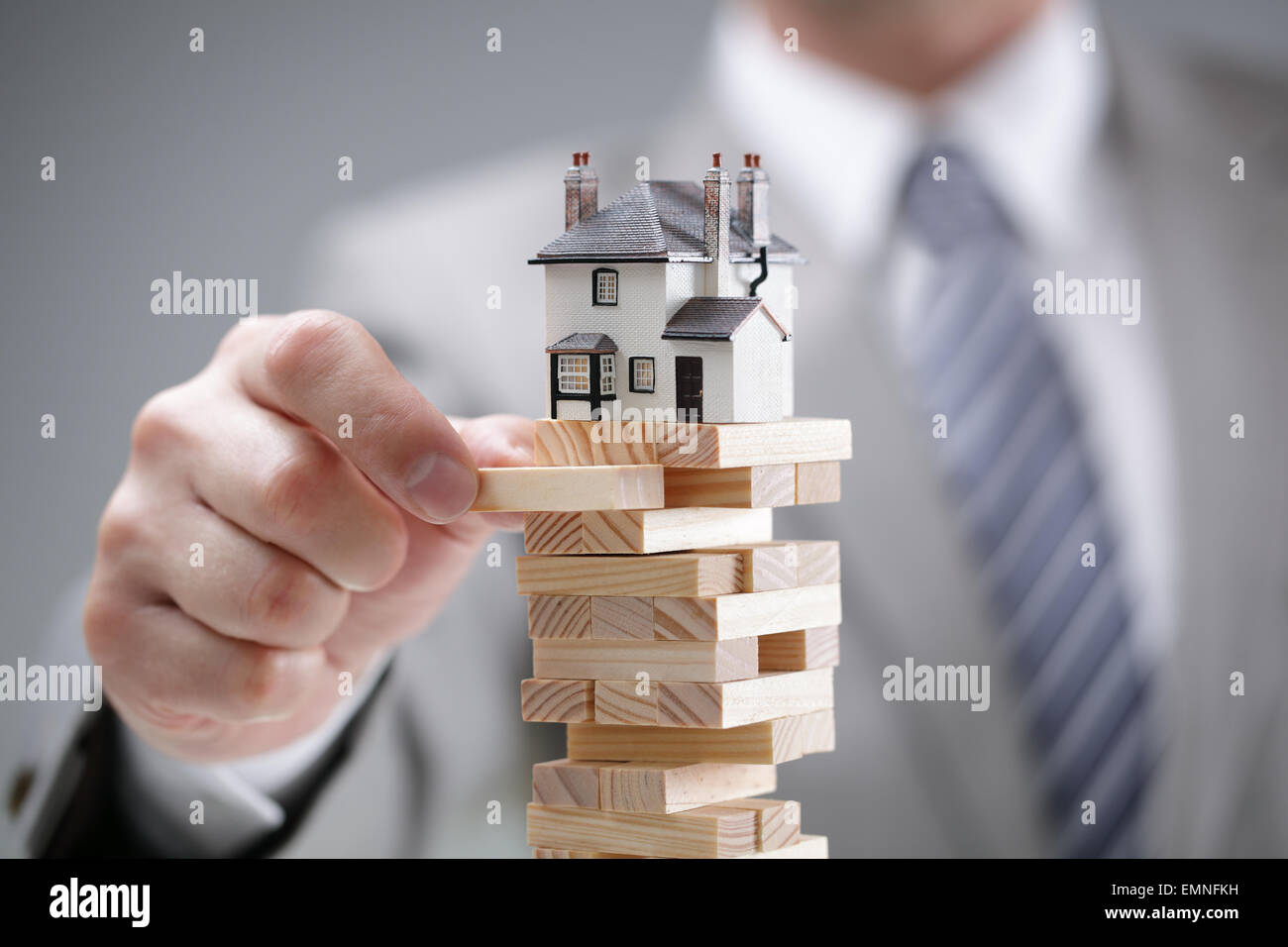 Risk house hi-res stock photography and images - Alamy