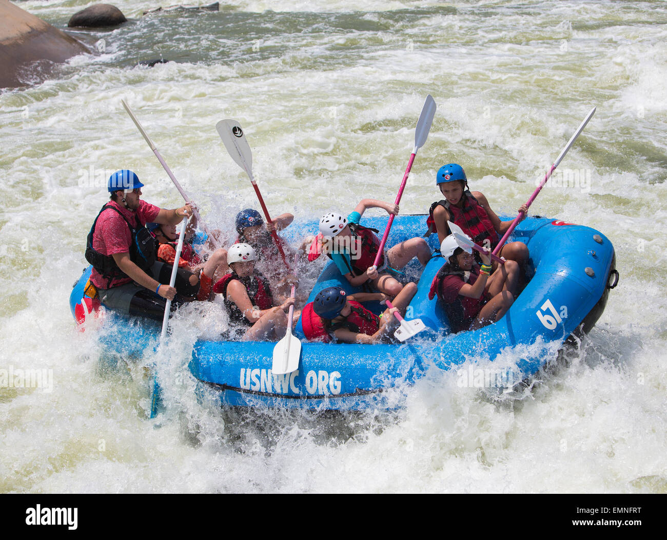 U.S. National Whitewater Center in Charlotte, NC Stock Photo - Alamy