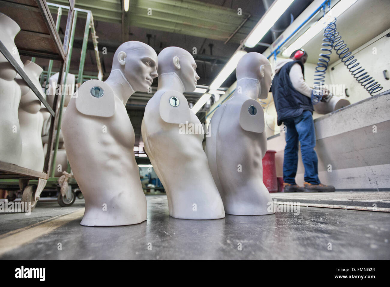 Factory dummies for the fashion industry and large retailers Stock Photo - Alamy