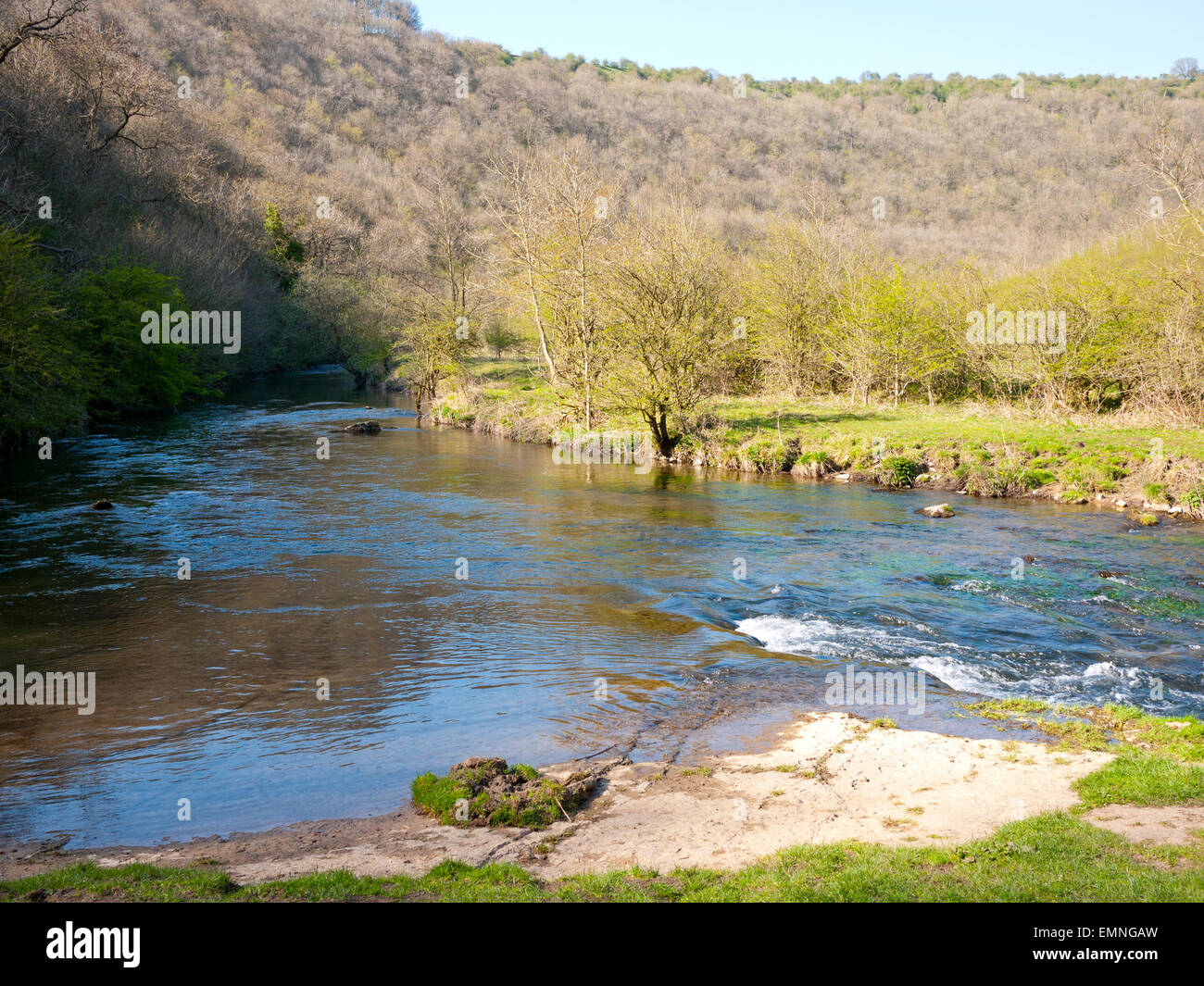 River Wye at Monsal Dale, Derbyshire, England, UK Stock Photo - Alamy
