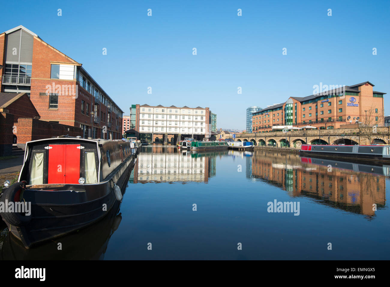Canal Boats In Victoria Quays High Resolution Stock Photography and ...