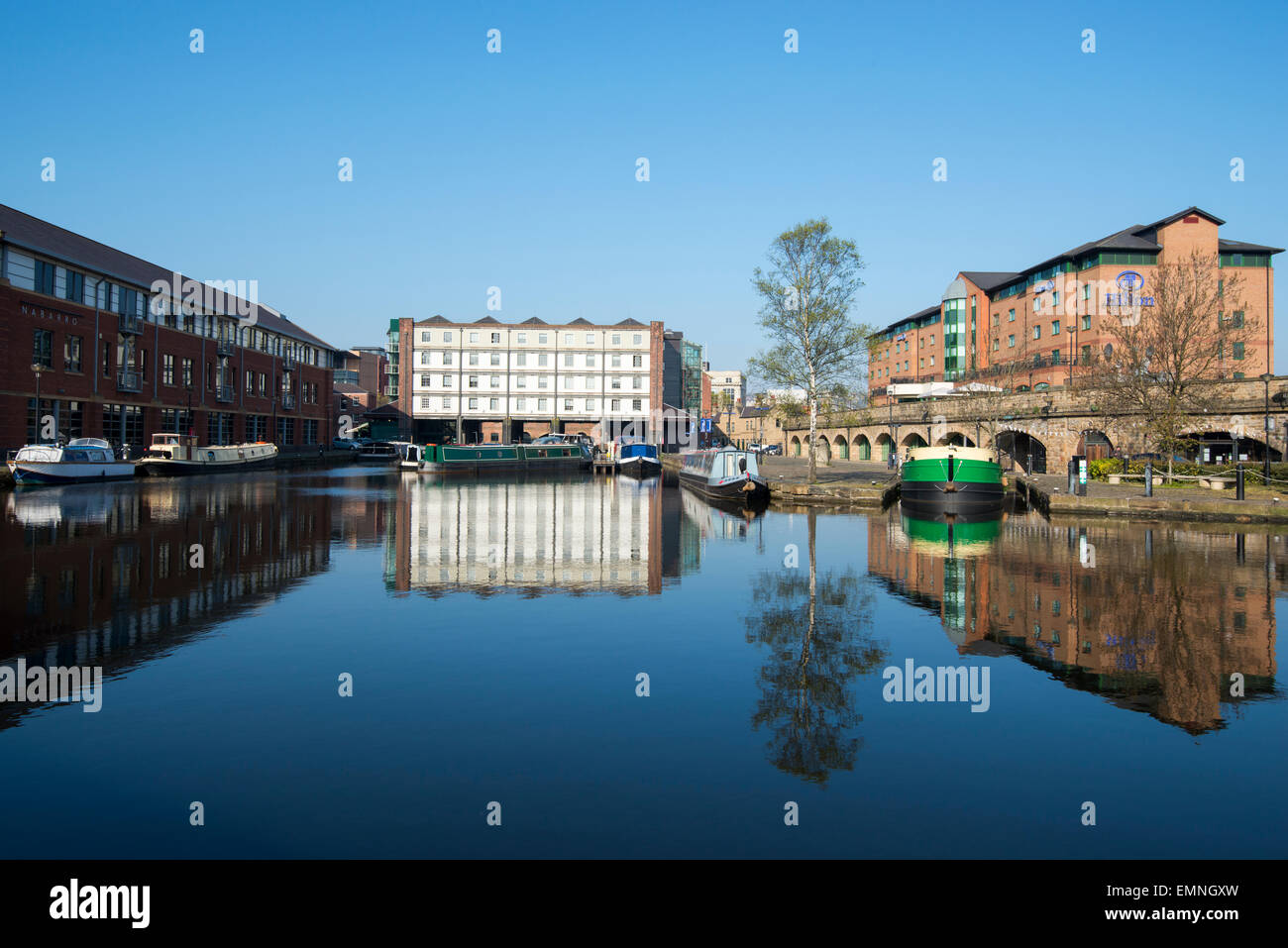 Canal Boats In Victoria Quays High Resolution Stock Photography and ...