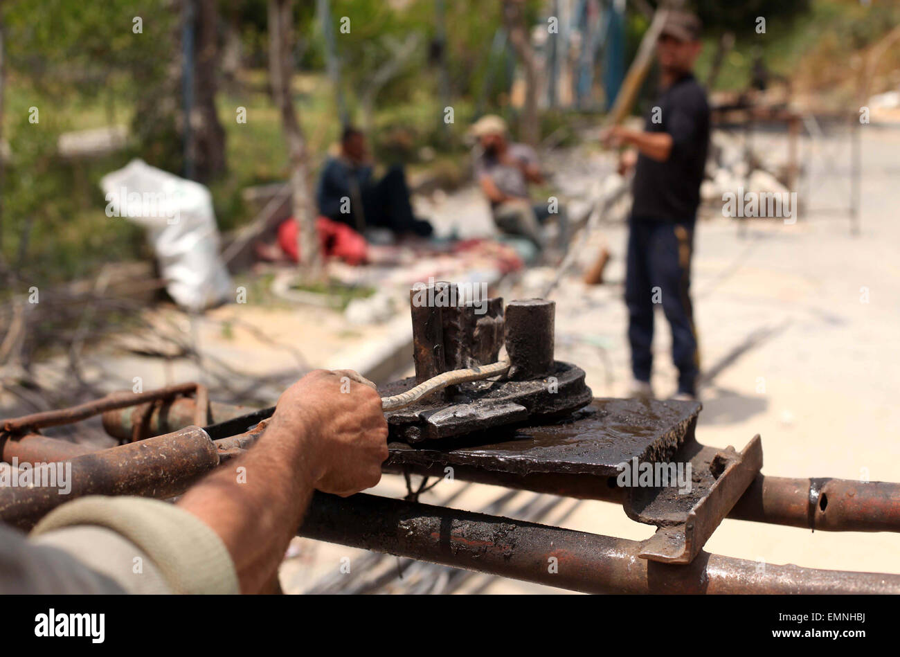 Gaza City, Gaza Strip, Palestinian Territory. 22nd Apr, 2015 ...