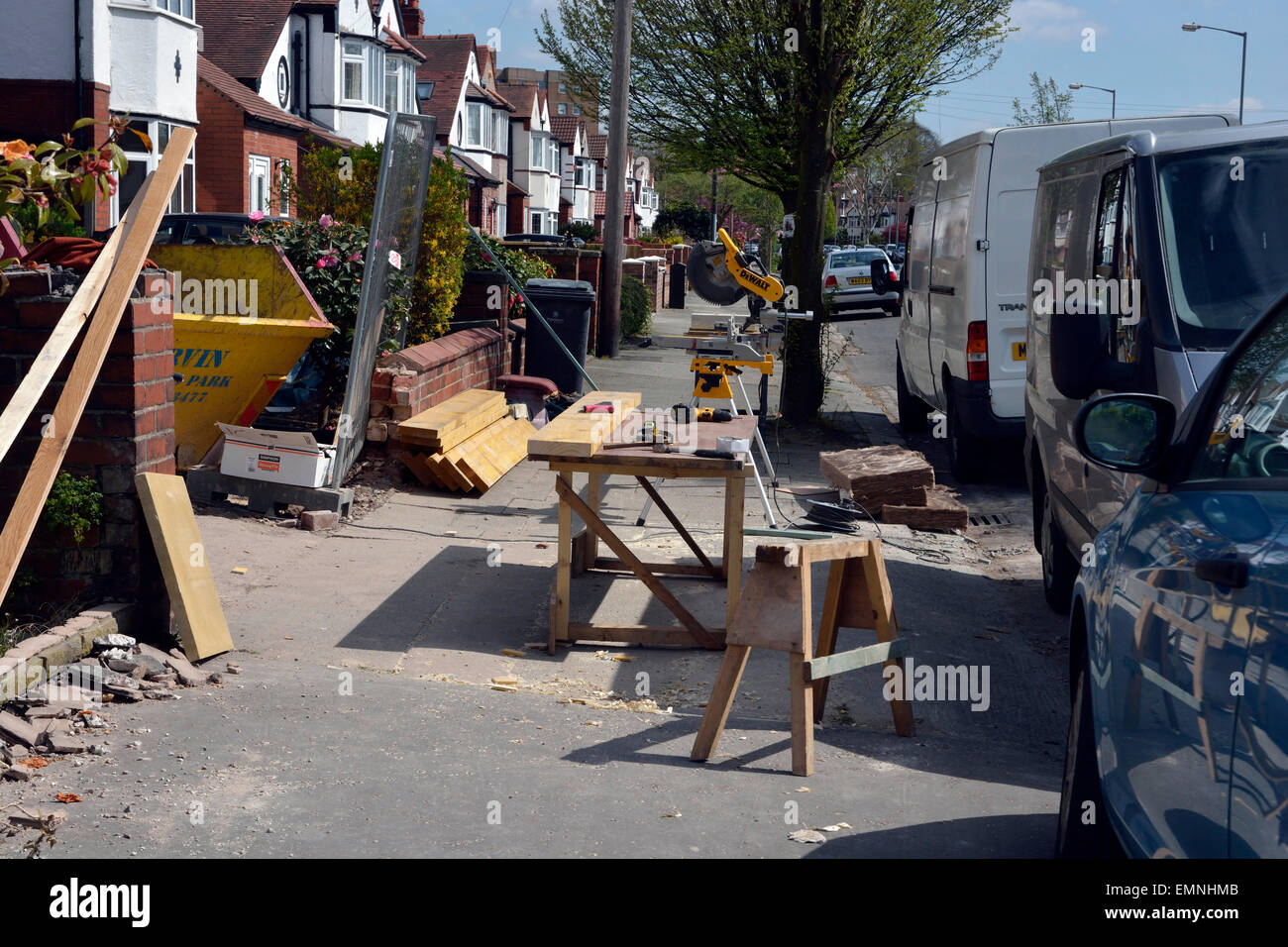 Pavement blocking hi-res stock photography and images - Alamy