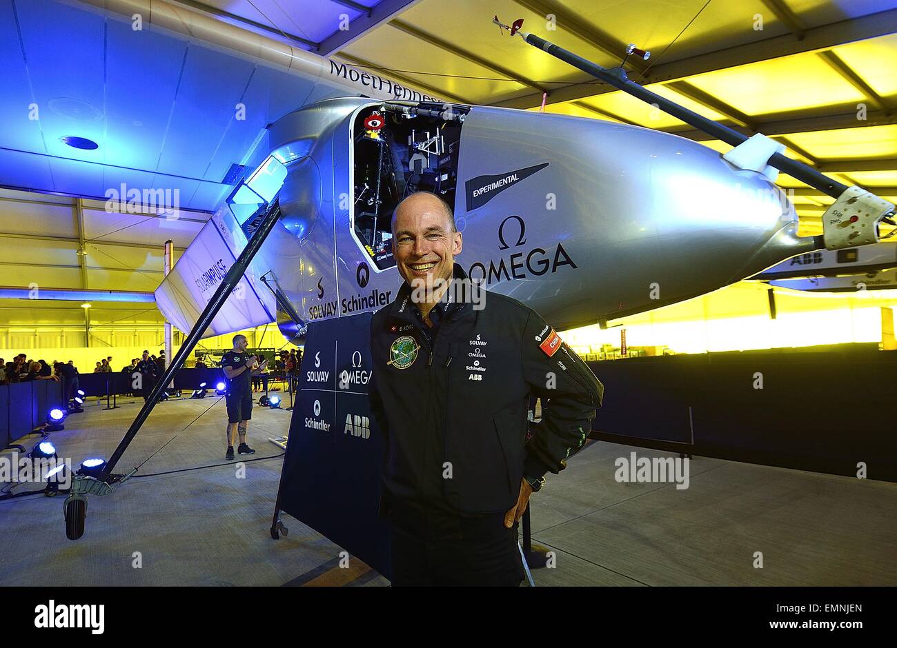 April 22, 2015 - Nanjing, People's Republic of China - Solar Impulse ...