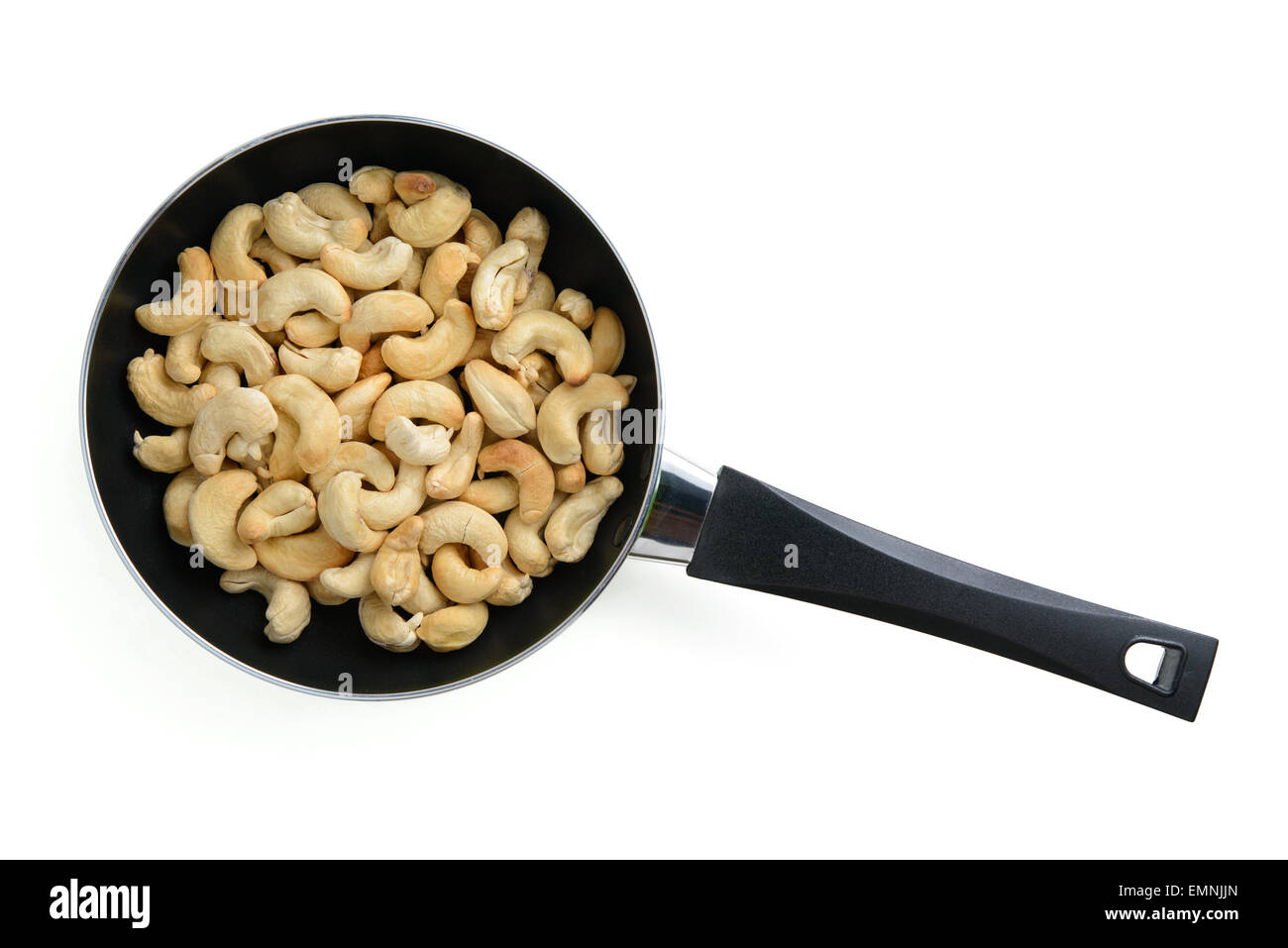 Fried cashew nuts in pan Stock Photo - Alamy