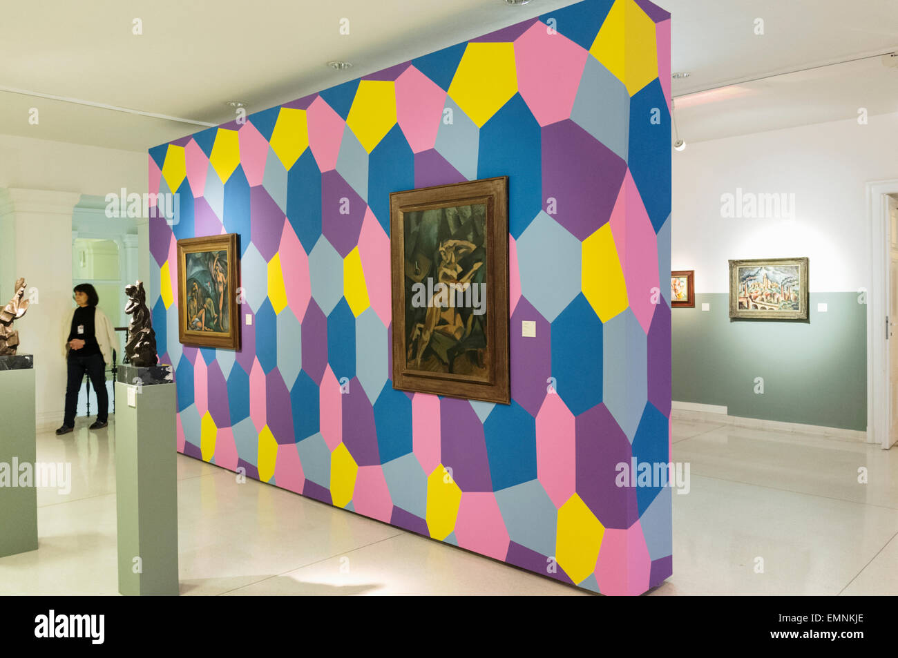 Czech Cubism. Moravian Gallery, modern art museum in Brno, Czech ...